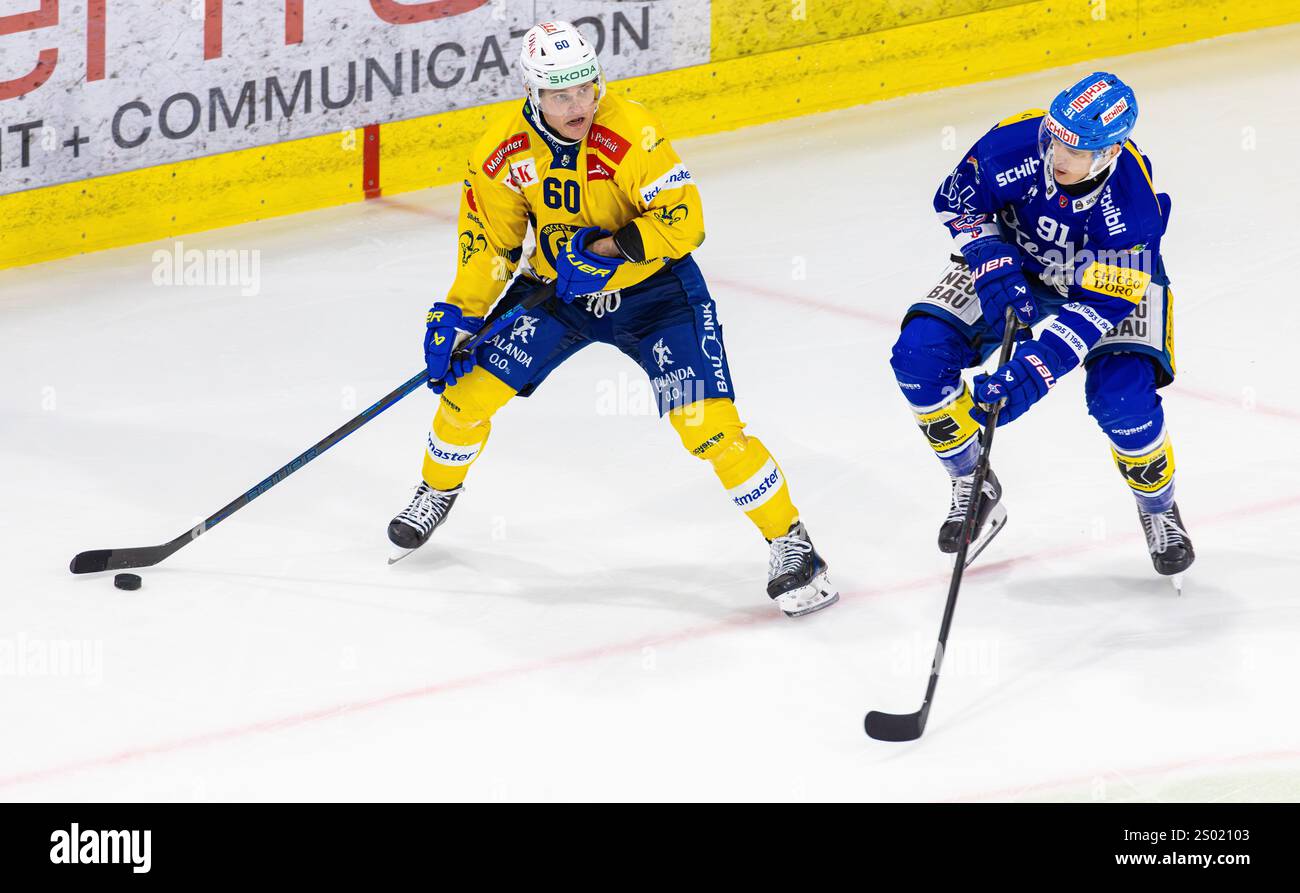 Kloten, Switzerland, 23rd Dec 2024: #91 Reto Schappi (Kloten ...