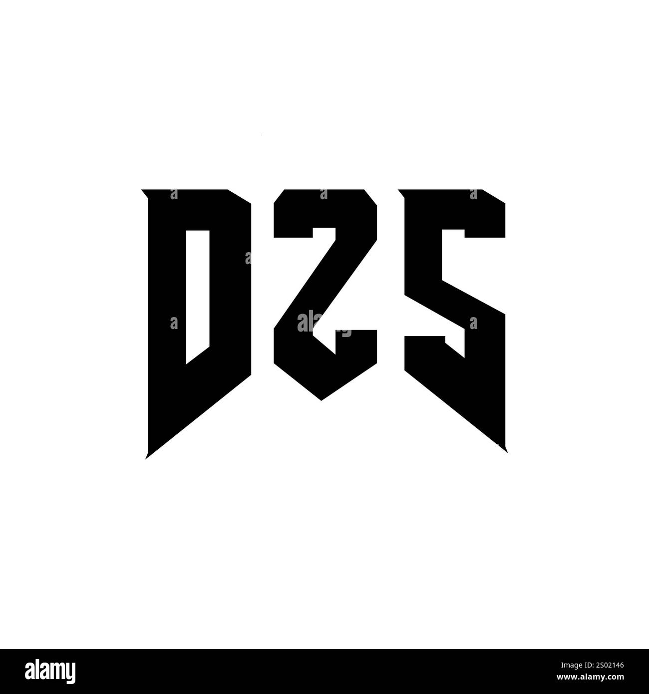 DZS letter logo design for technology company. DZS logo design black ...