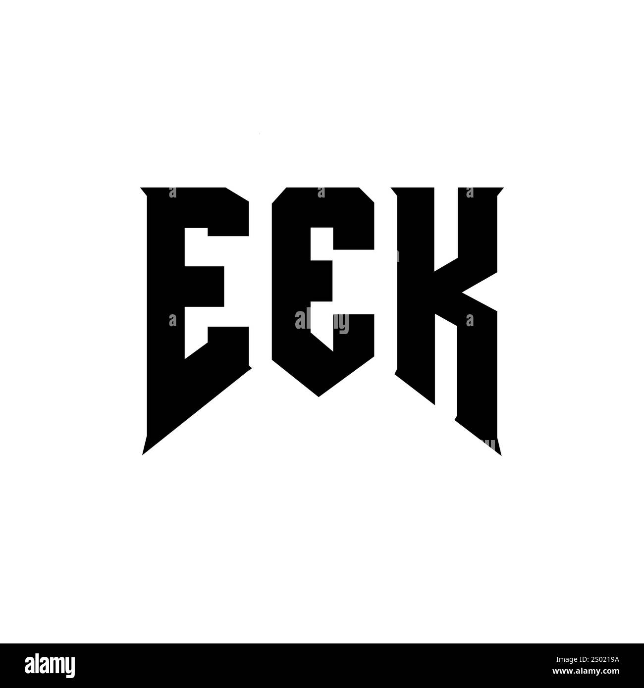 Eek logo design hi-res stock photography and images - Alamy