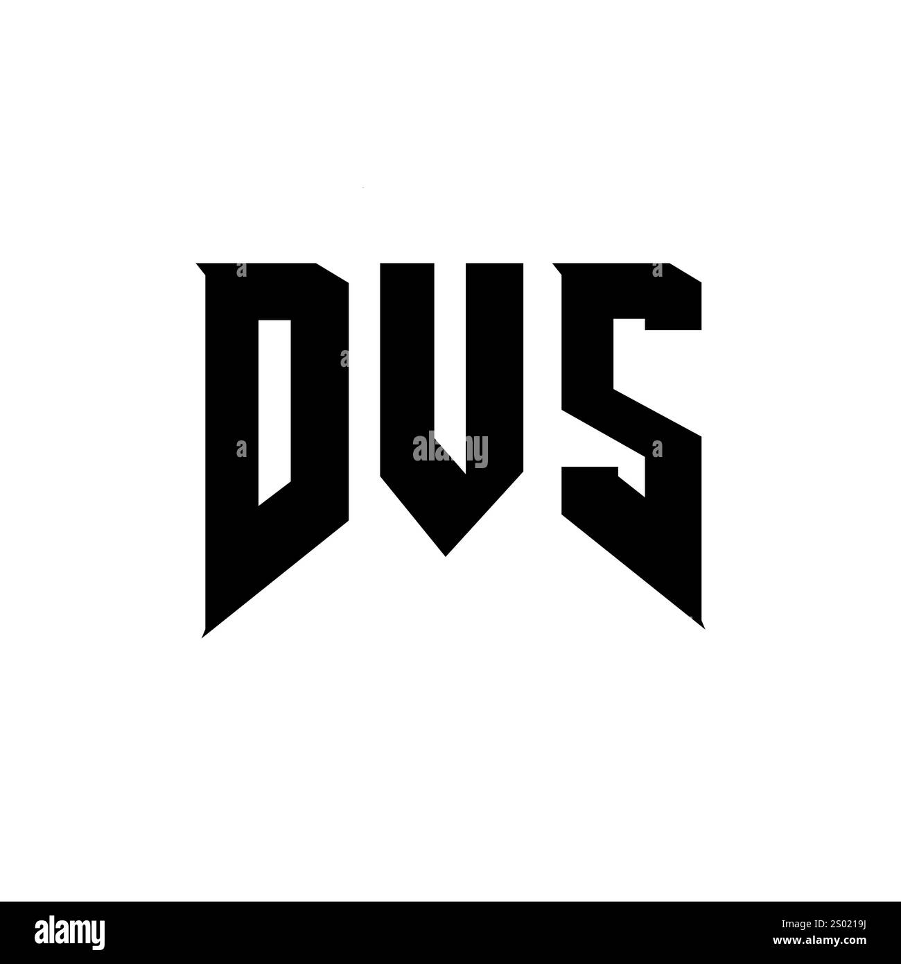 Dvs logo design Stock Vector Images - Alamy