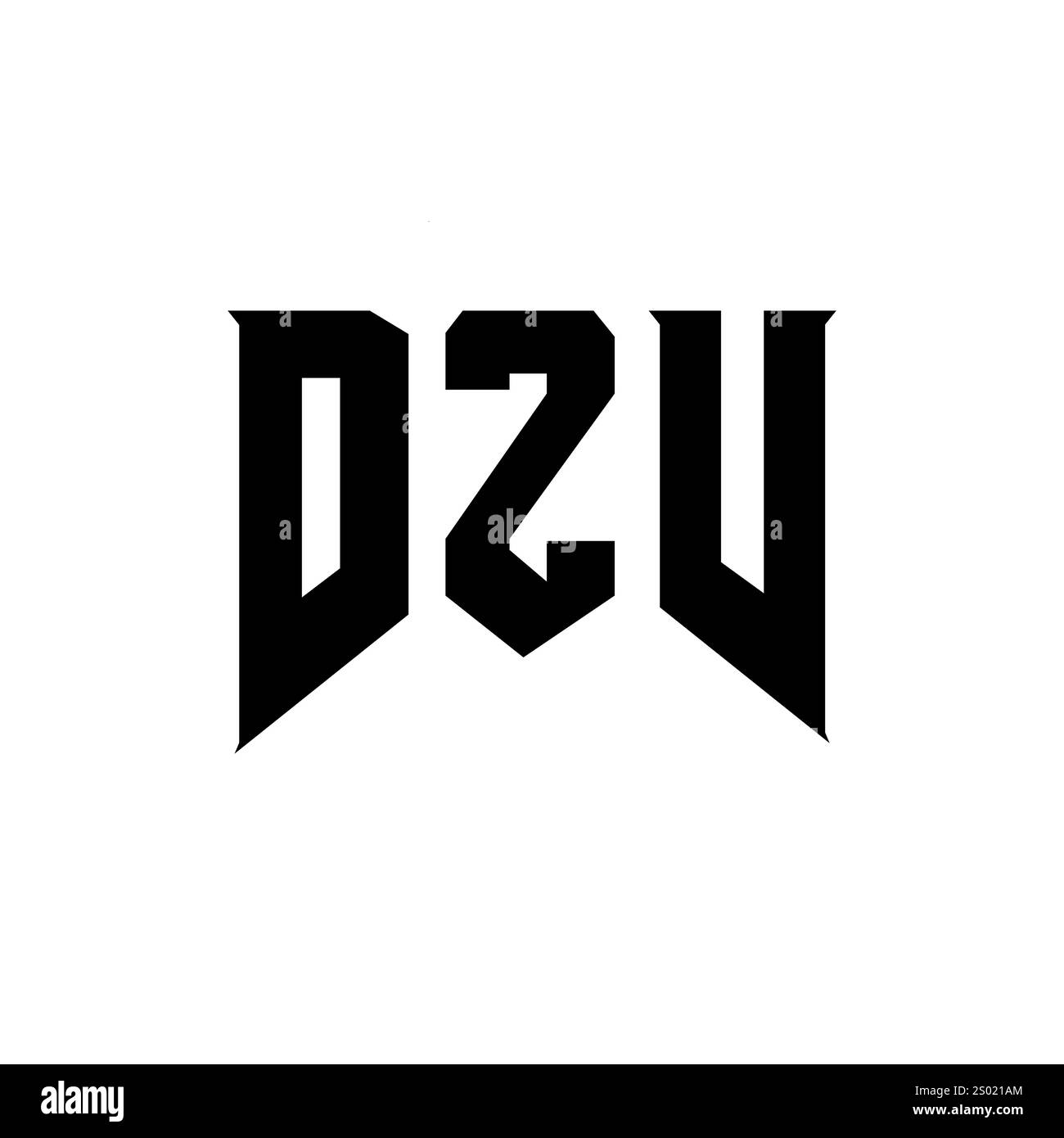 Dzv logo design hi-res stock photography and images - Alamy