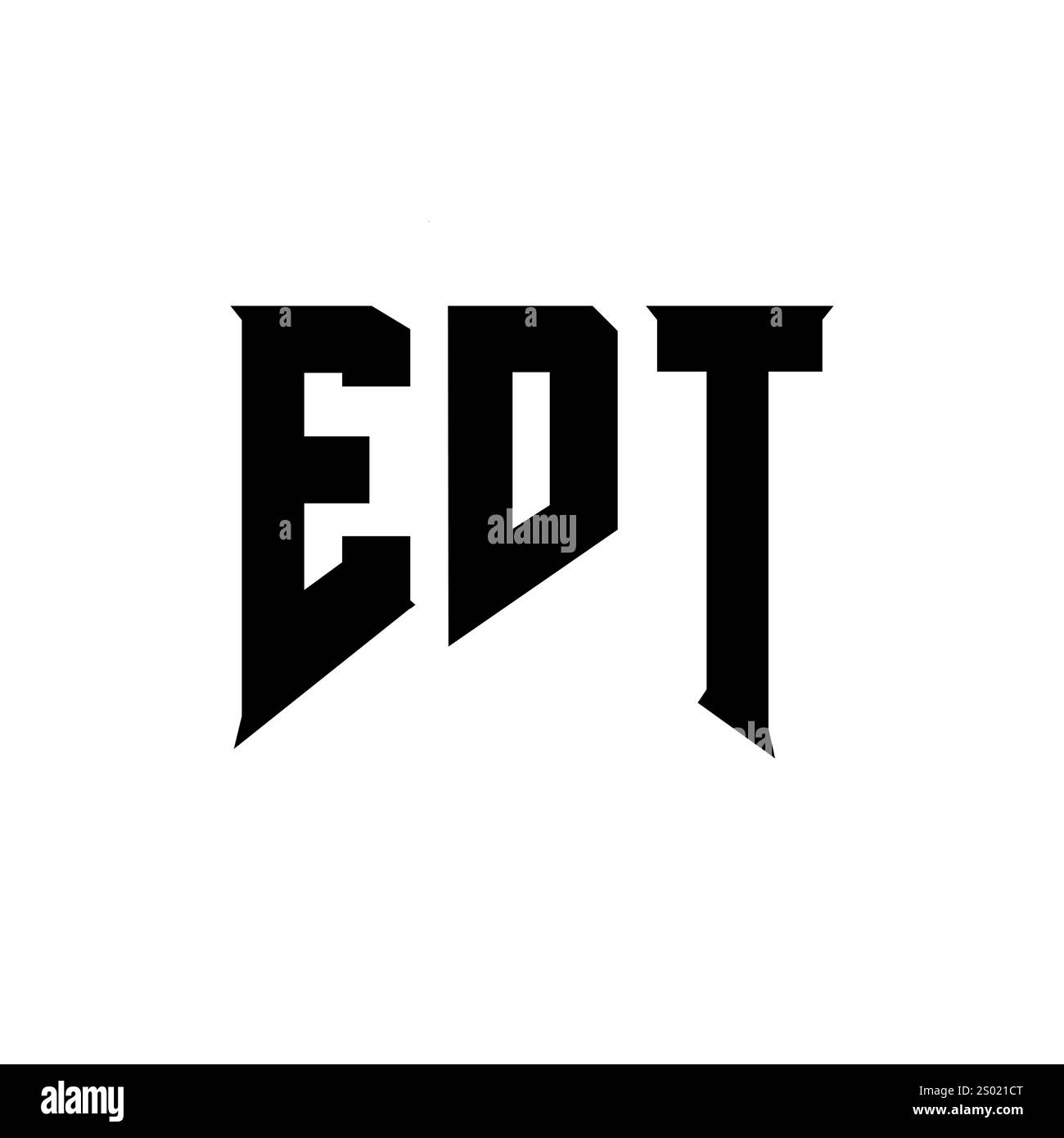 Edt logo design hi-res stock photography and images - Alamy