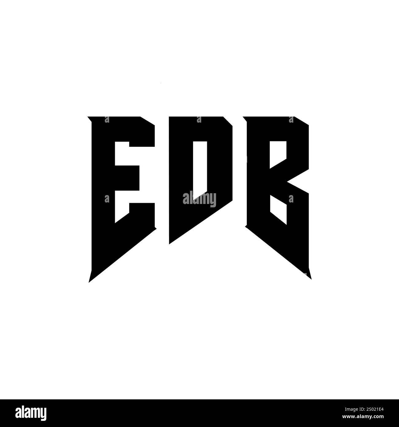 Edb logo design Stock Vector Images - Alamy
