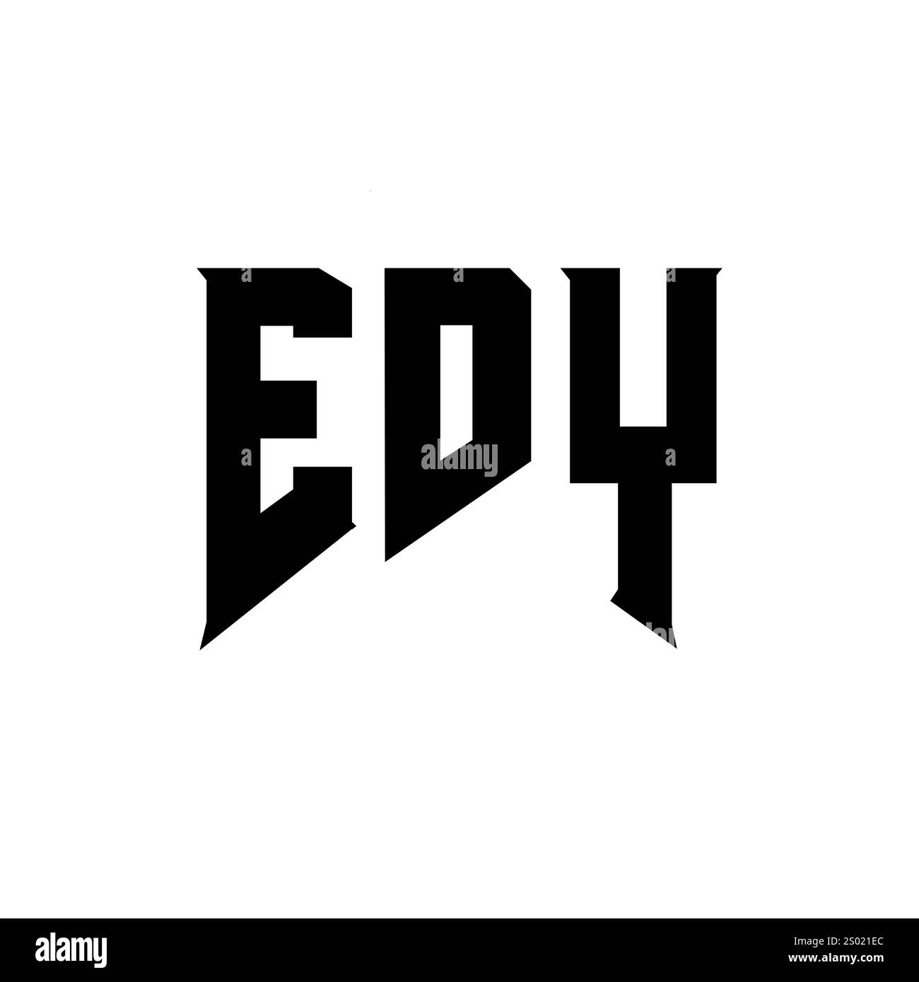 Edy logo design Stock Vector Images - Alamy