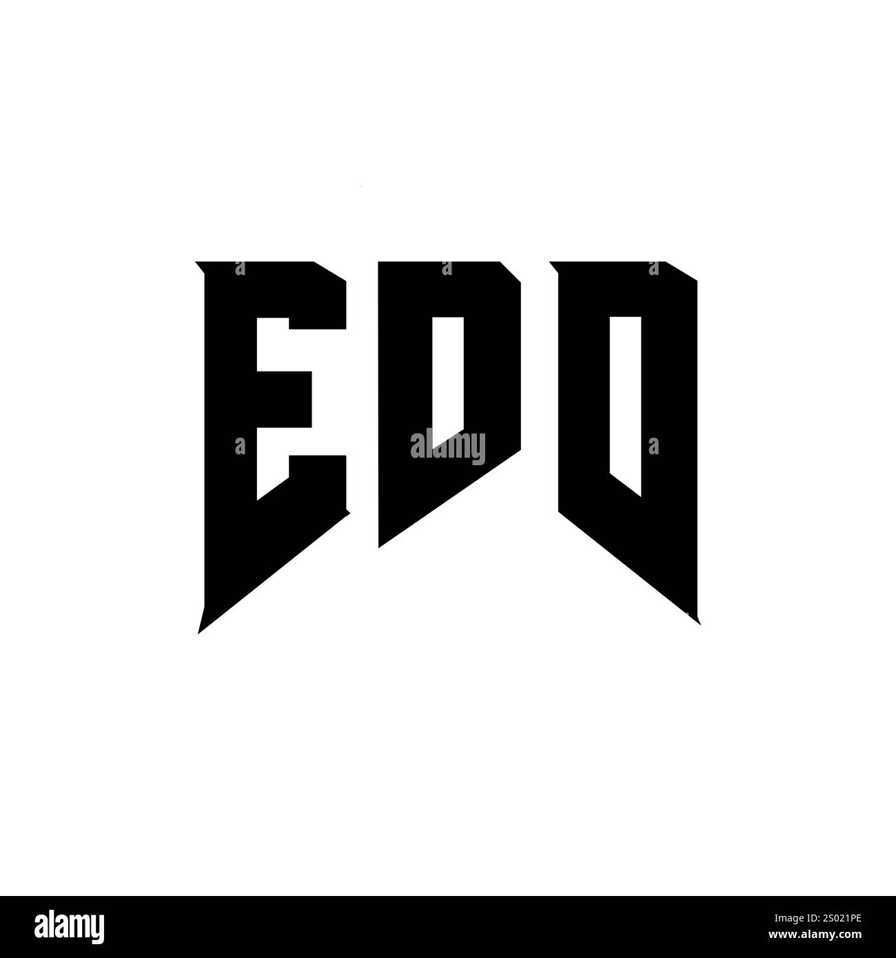 EDD letter logo design for technology company. EDD logo design black ...