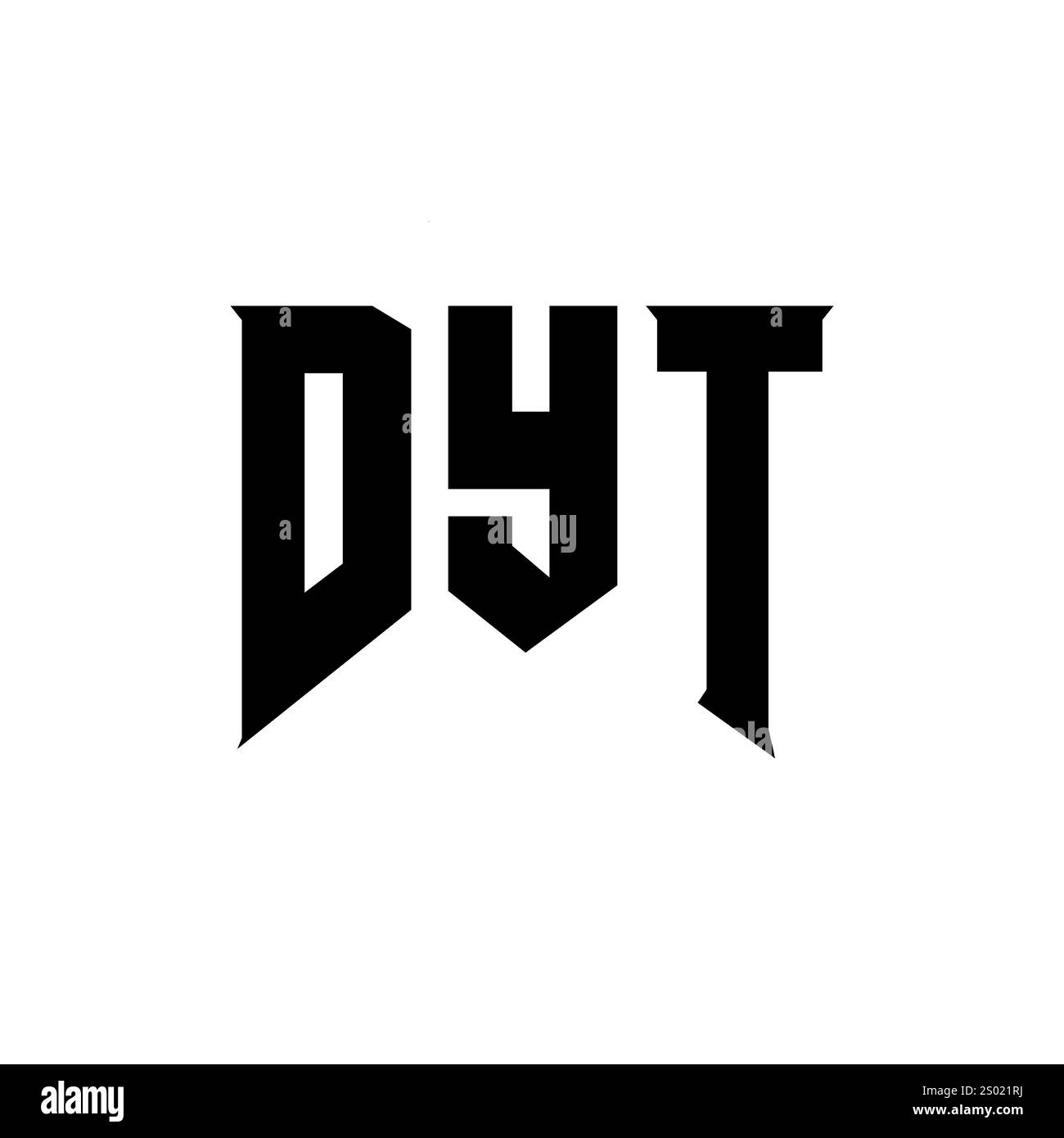 Dyt logo design hi-res stock photography and images - Alamy