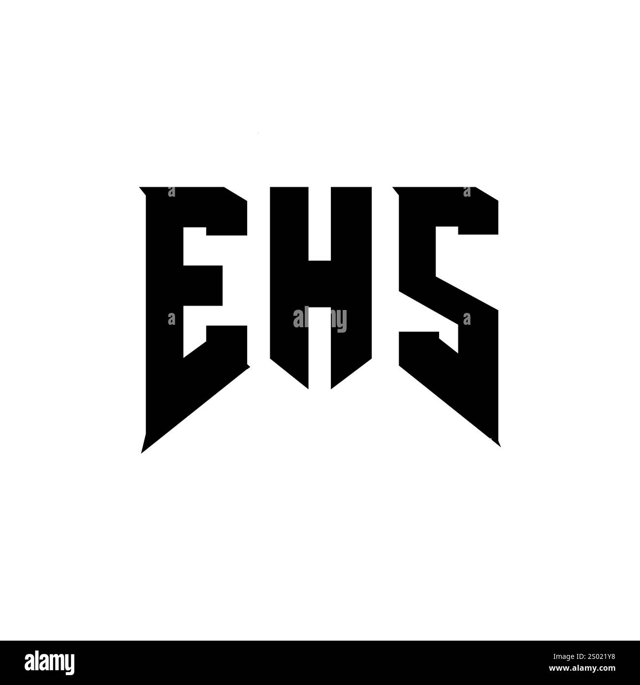 Ehs logo design hi-res stock photography and images - Alamy