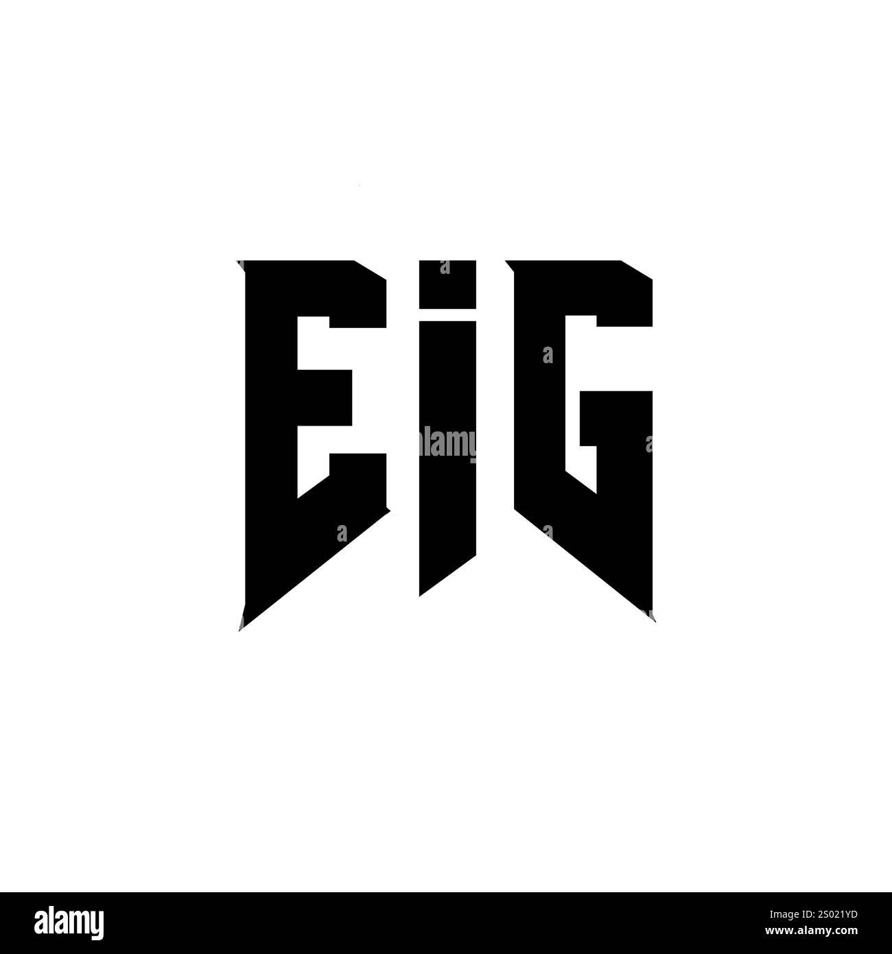 Eig logo design Stock Vector Images - Alamy