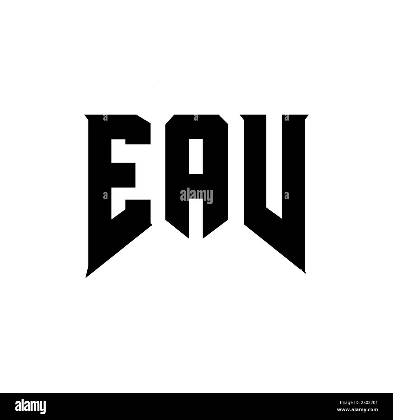 Eav logo design Stock Vector Images - Alamy