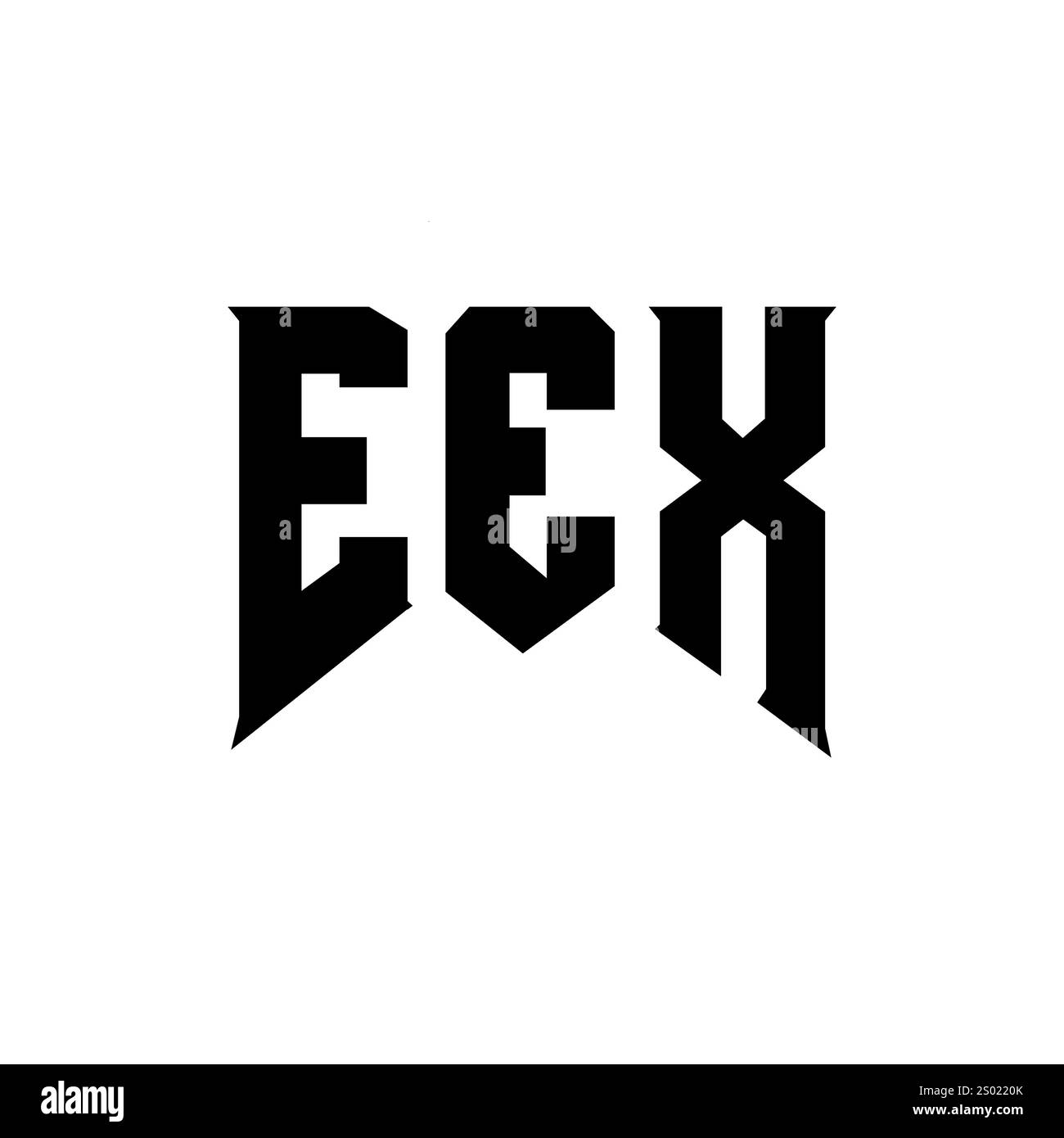 Eex logo design Stock Vector Images - Alamy