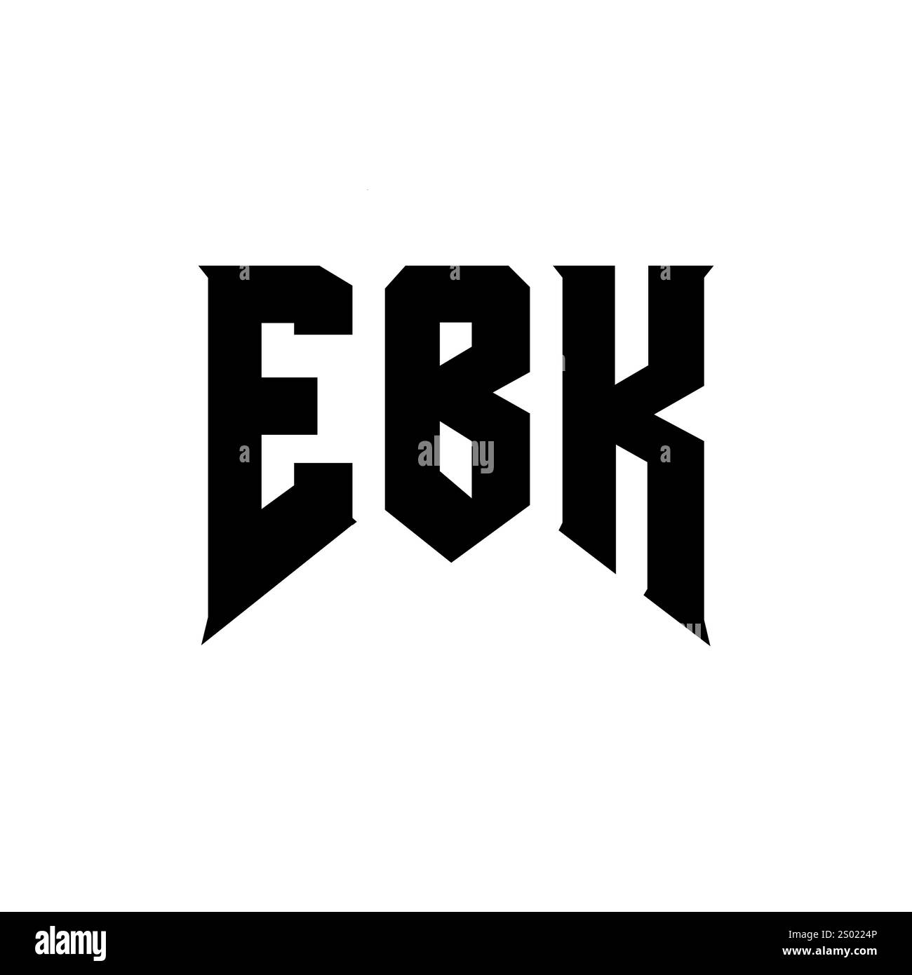 Ebk logo design hi-res stock photography and images - Alamy