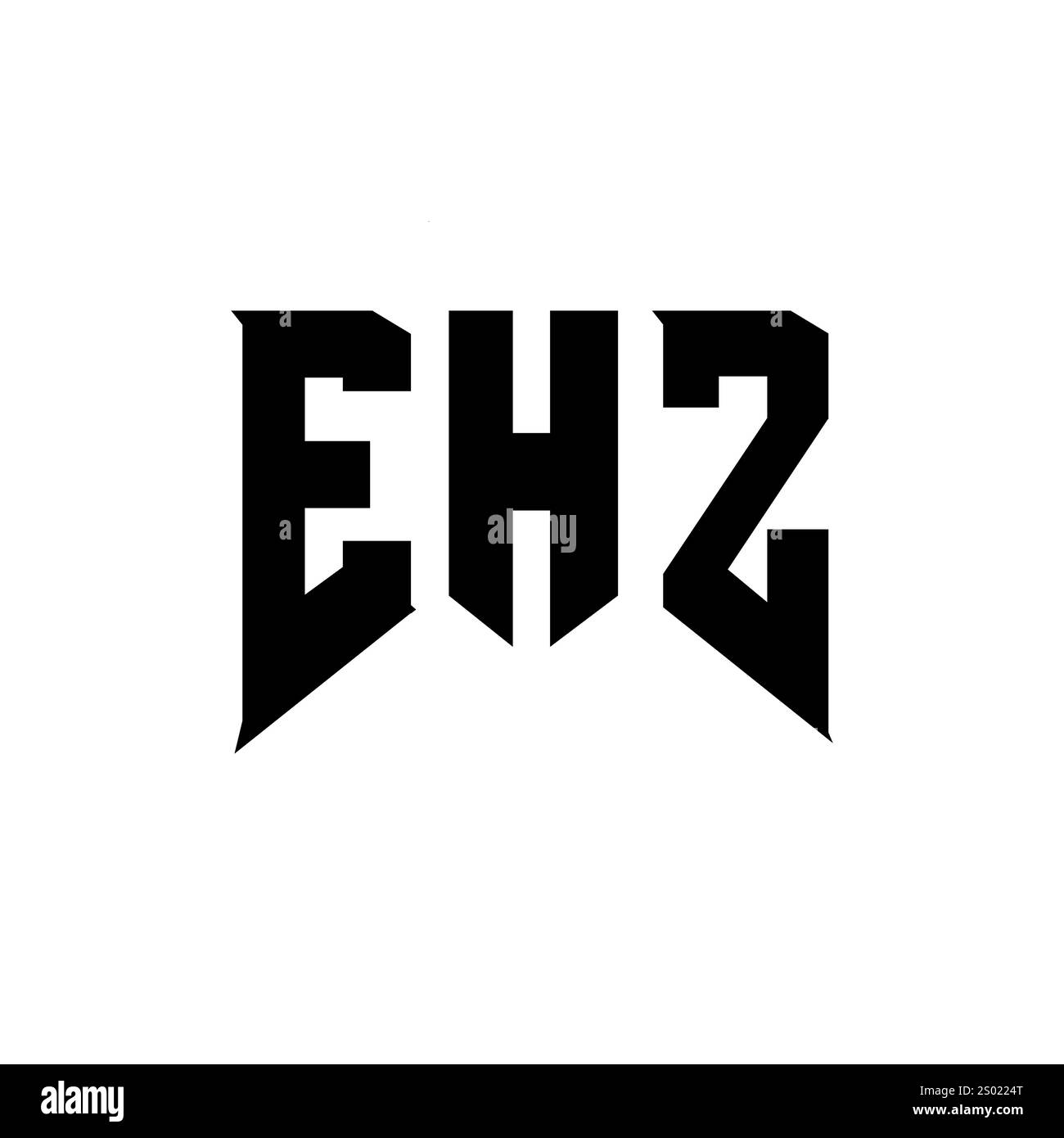 Ehz logo design hi-res stock photography and images - Alamy