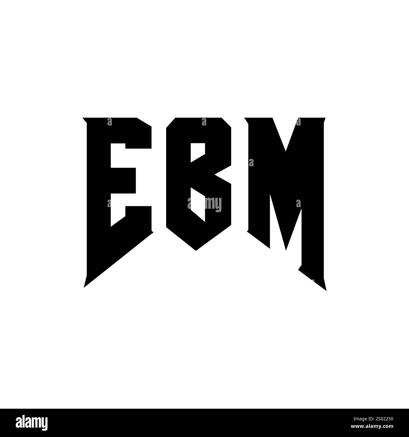 Ebm logo design Stock Vector Images - Alamy