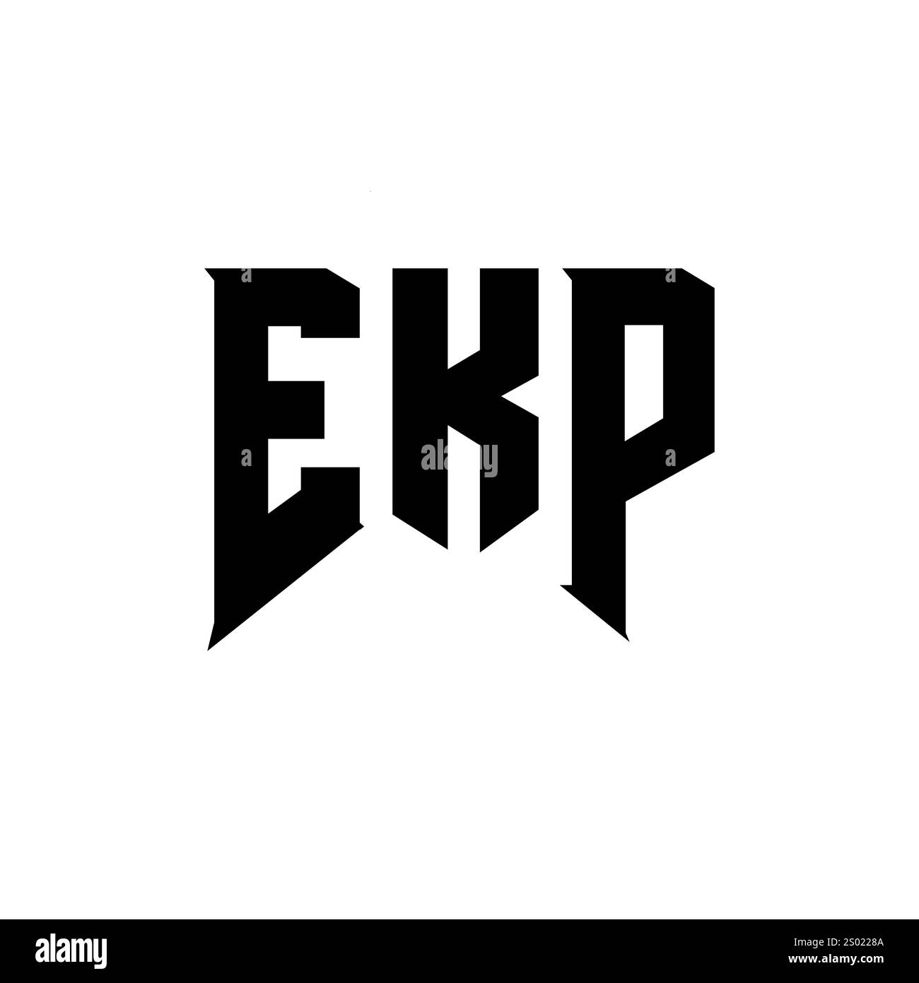 Ekp logo design hi-res stock photography and images - Alamy