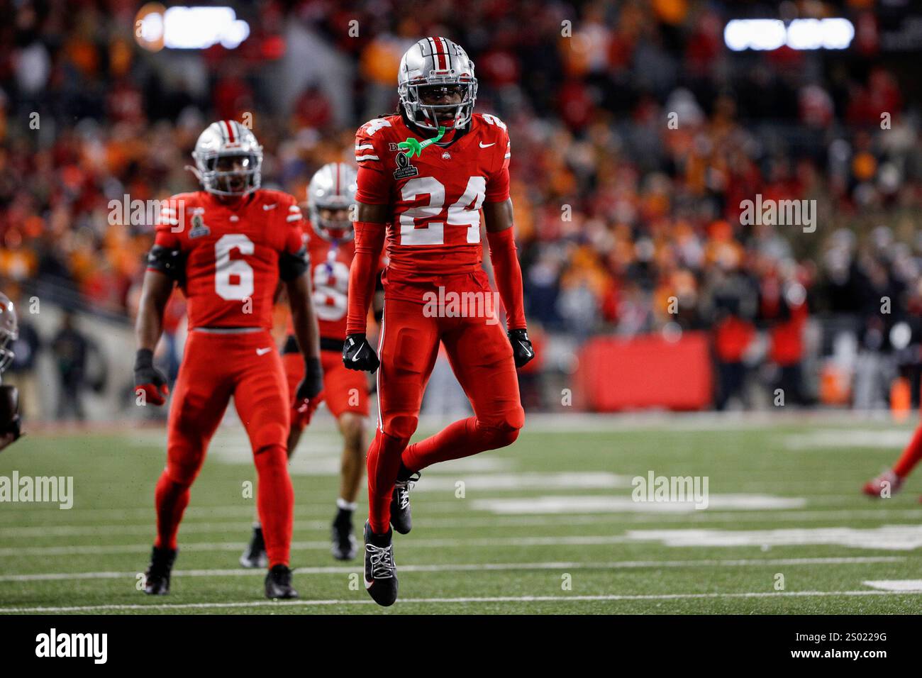 COLUMBUS, OH - DECEMBER 21: Ohio State Buckeyes cornerback Jermaine ...