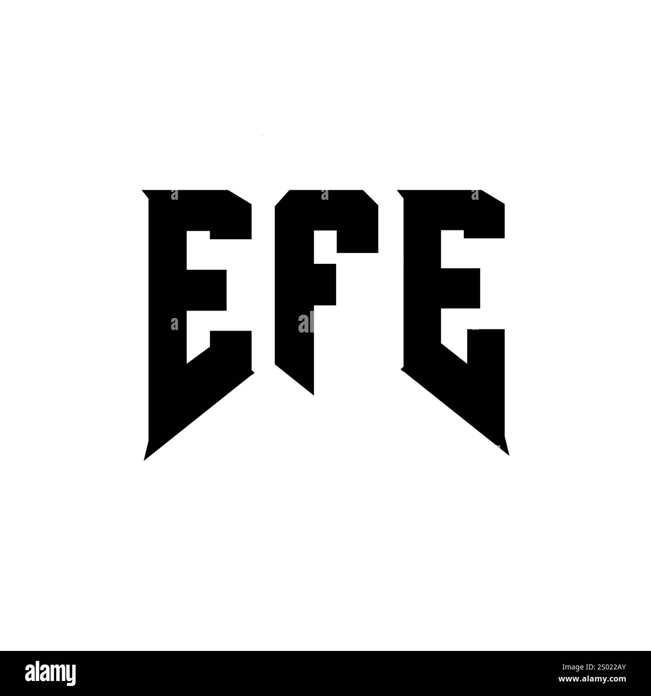 EFE letter logo design for technology company. EFE logo design black ...