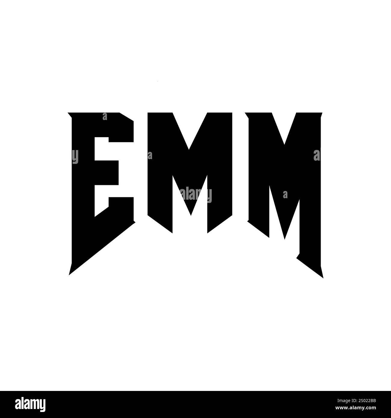 Emm design Stock Vector Images - Alamy