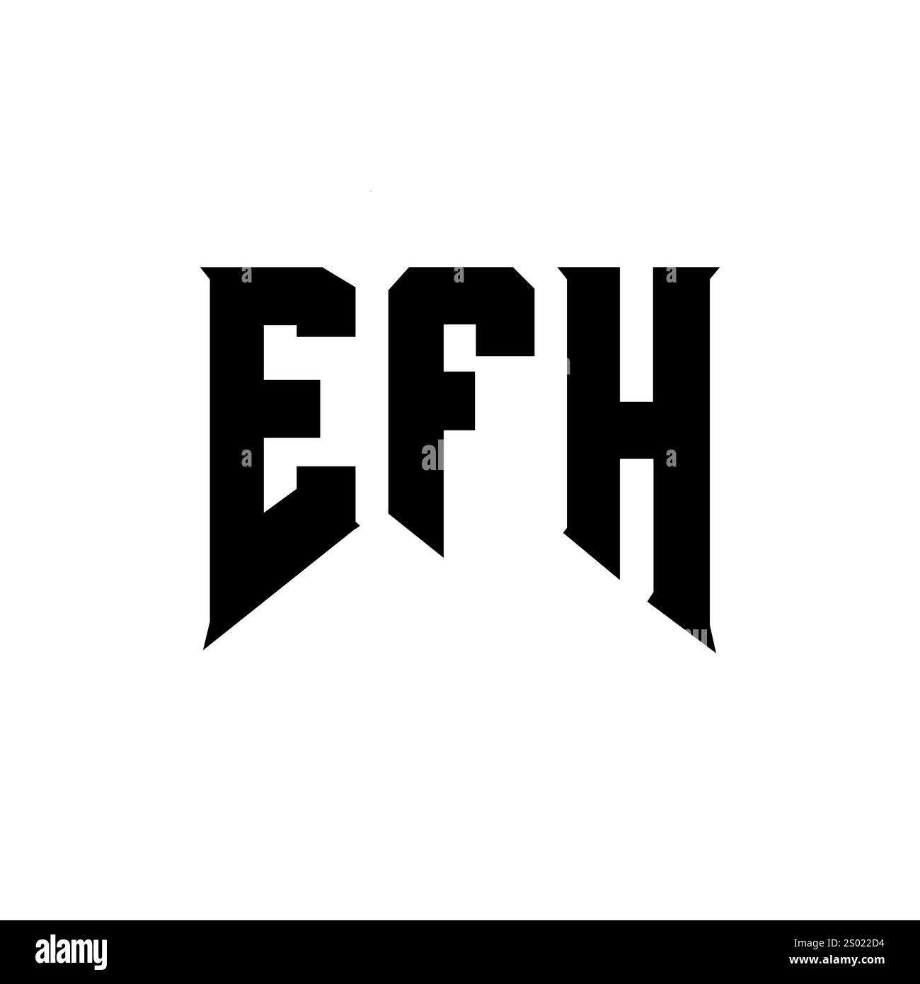 Efh logo design hi-res stock photography and images - Alamy
