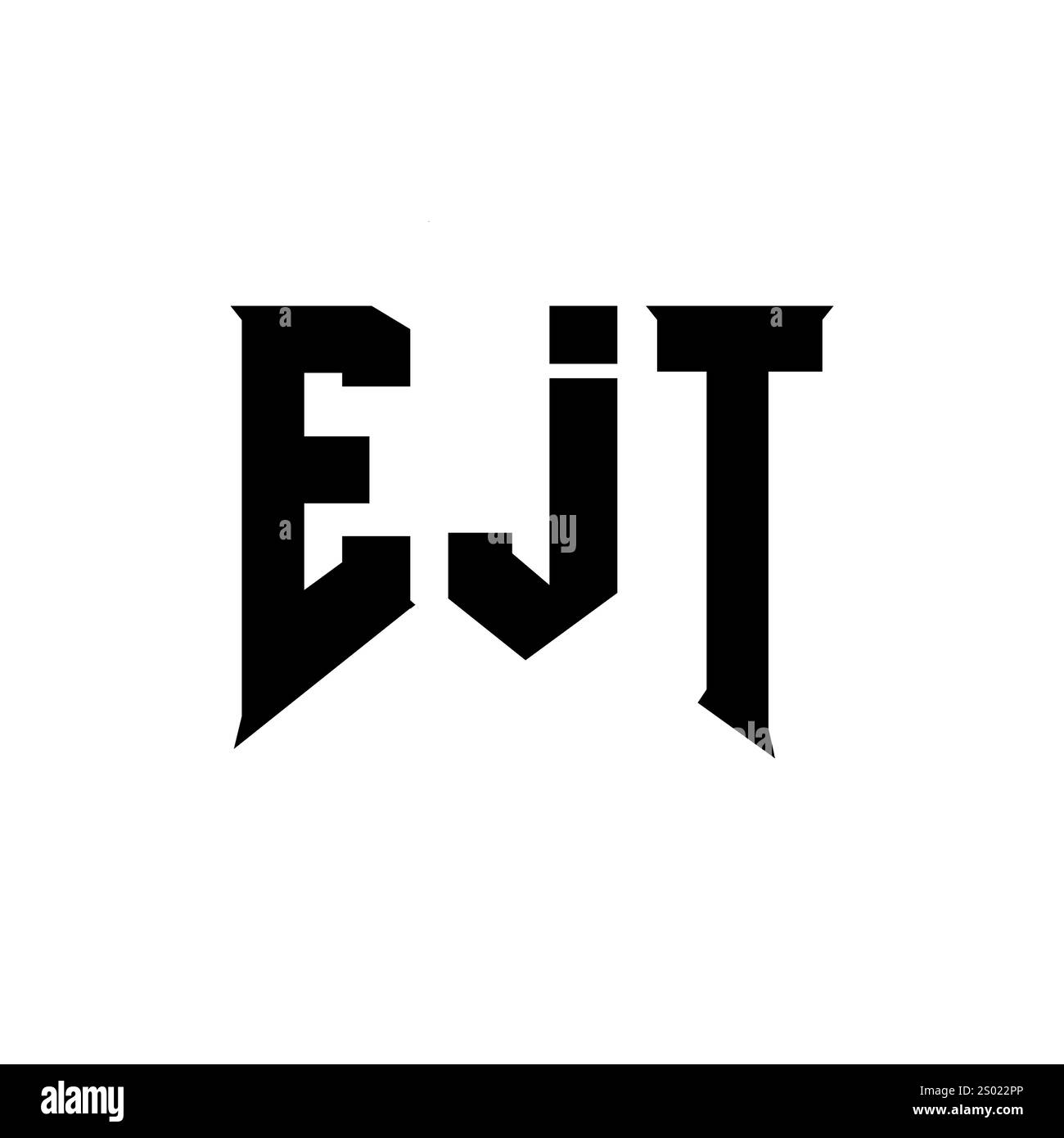 Ejt logo design hi-res stock photography and images - Alamy