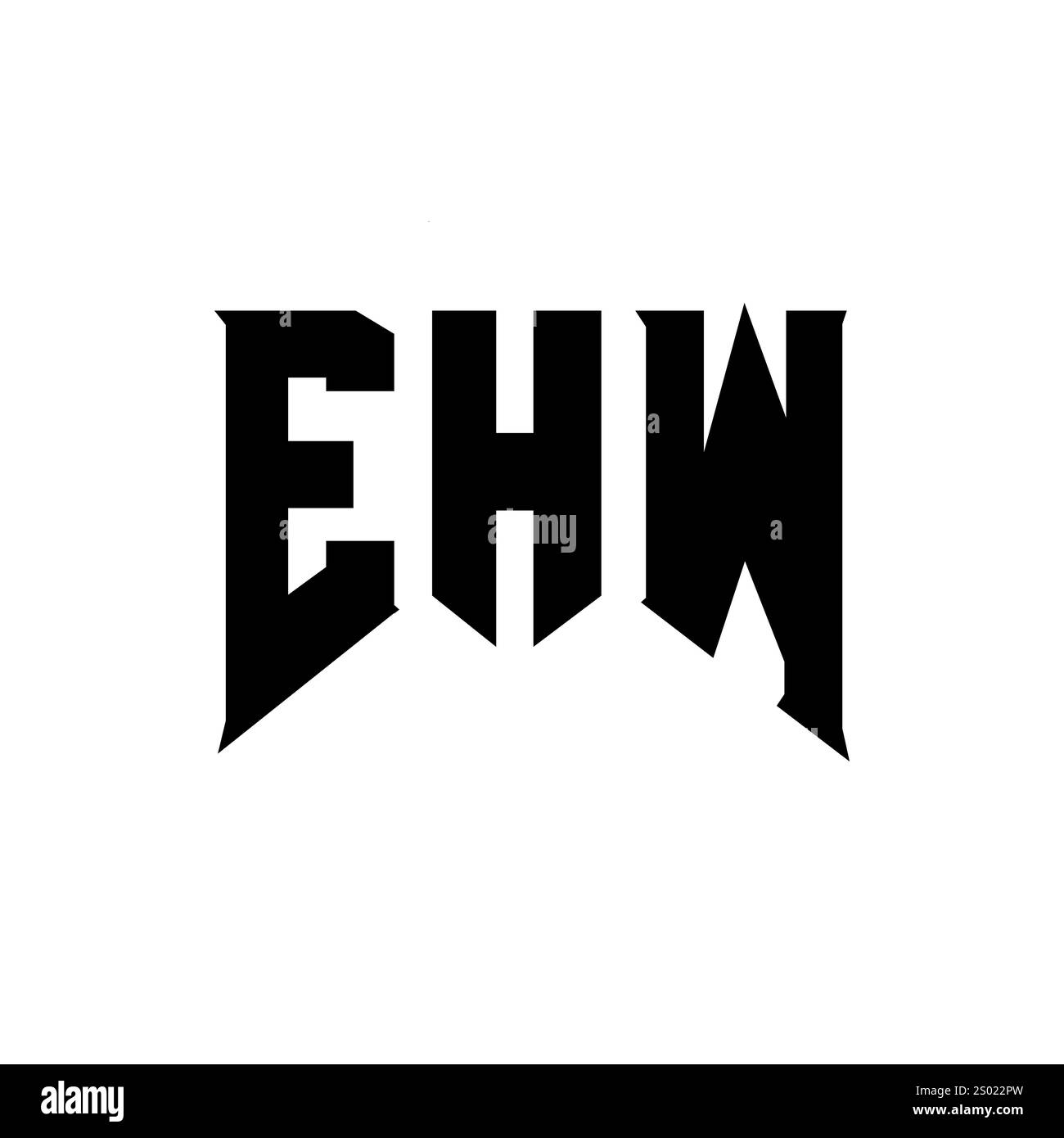 Ehw logo design hi-res stock photography and images - Alamy