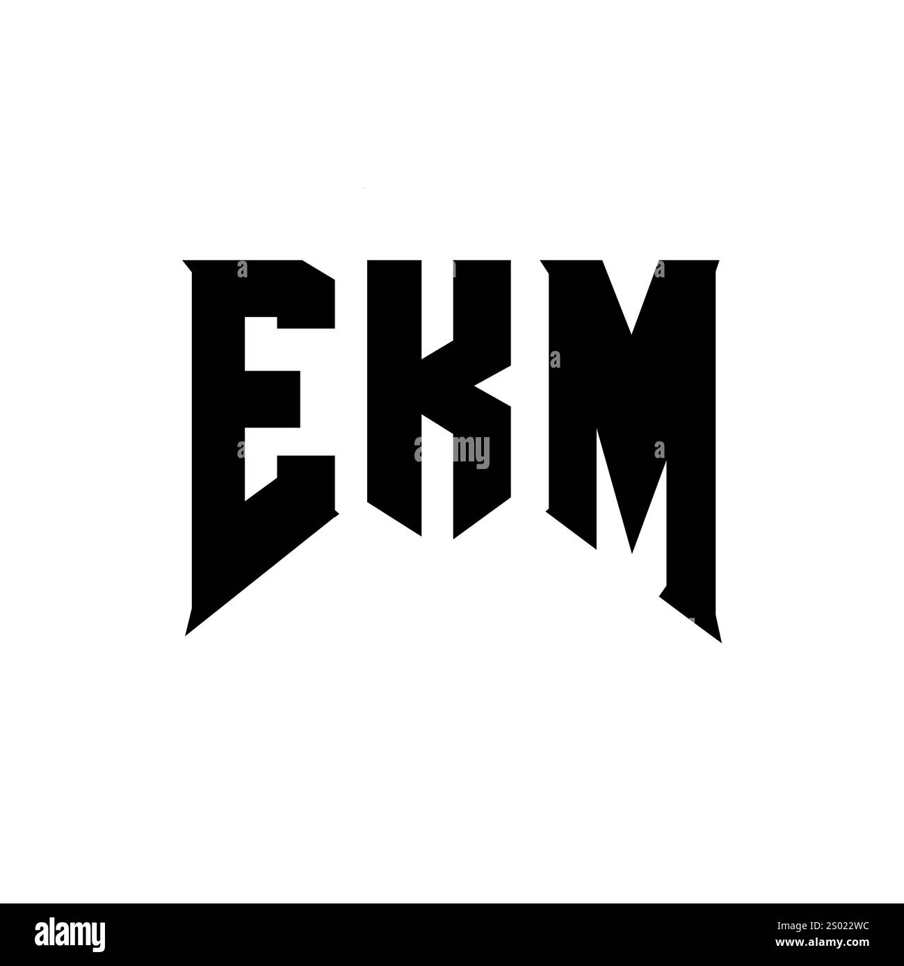 Ekm technology company logo Stock Vector Images - Alamy