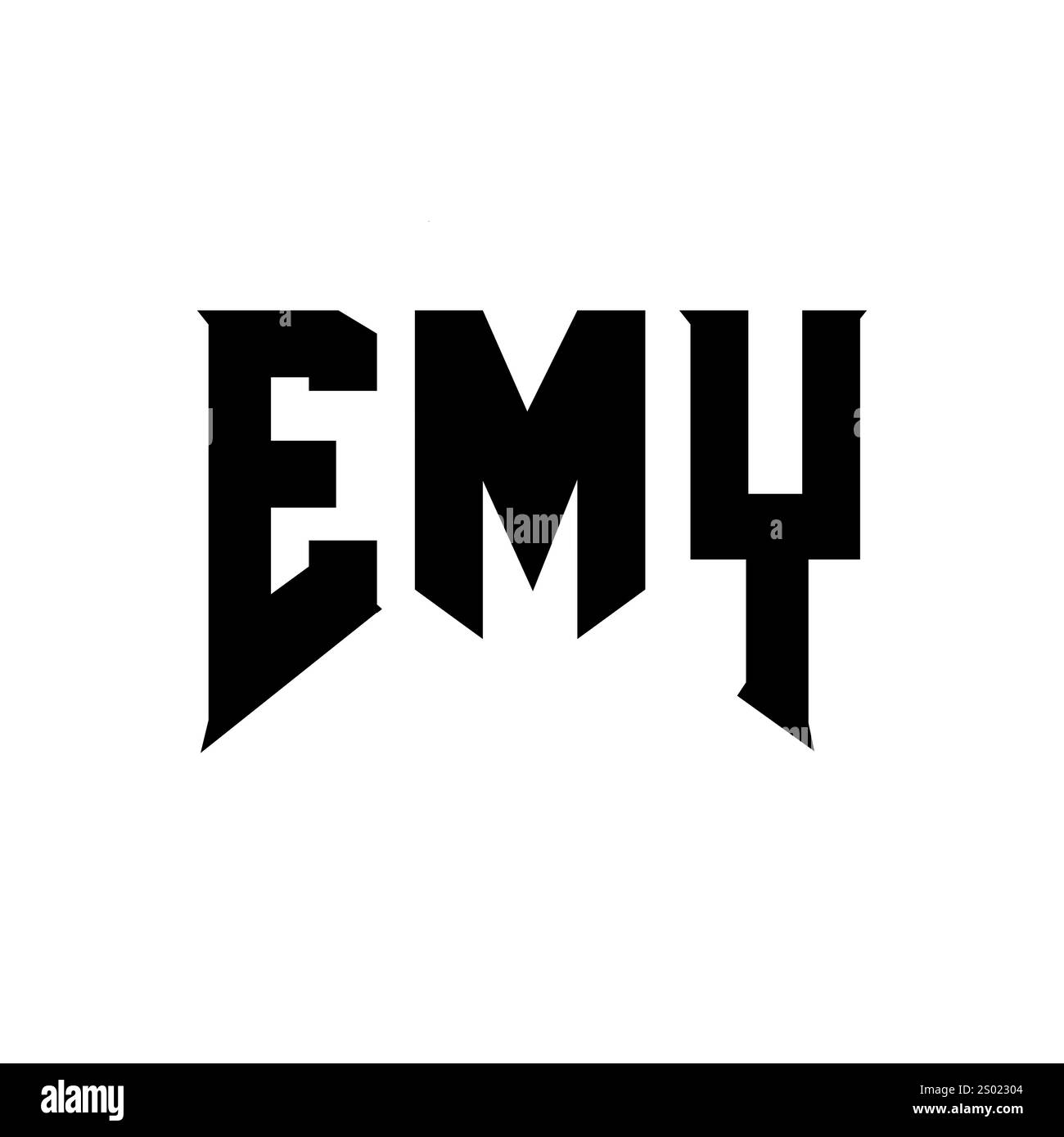 Emy logo design Black and White Stock Photos & Images - Alamy