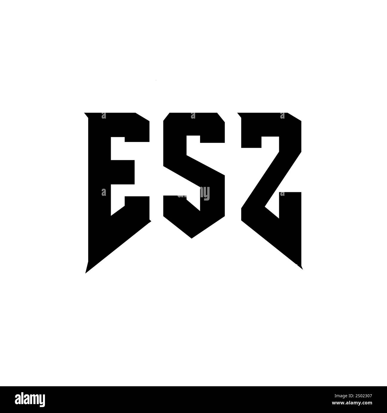 Esz logo design hi-res stock photography and images - Alamy