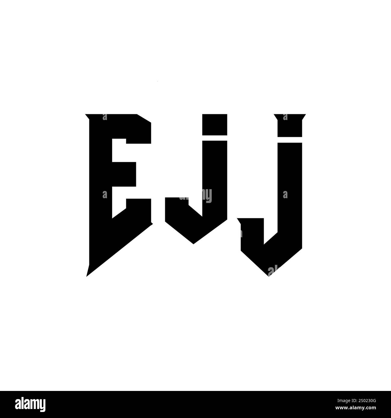 Ejj logo design hi-res stock photography and images - Alamy