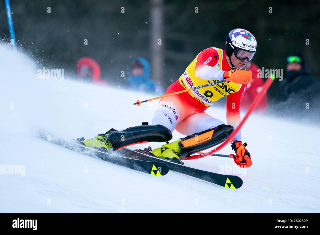 Alta Badia, Italy 23 December 2024. YULE Daniel (SUI) competing in the ...