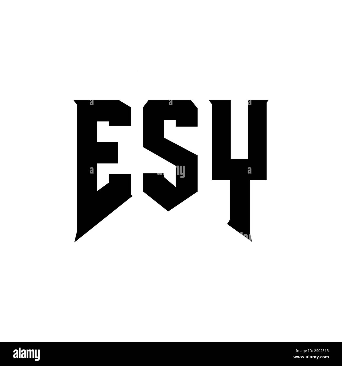 Esy logo design Stock Vector Images - Alamy