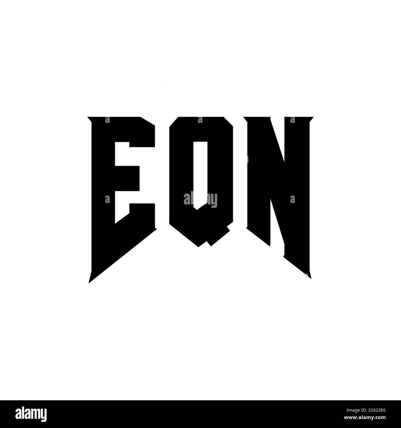 Eqn logo design hi-res stock photography and images - Alamy