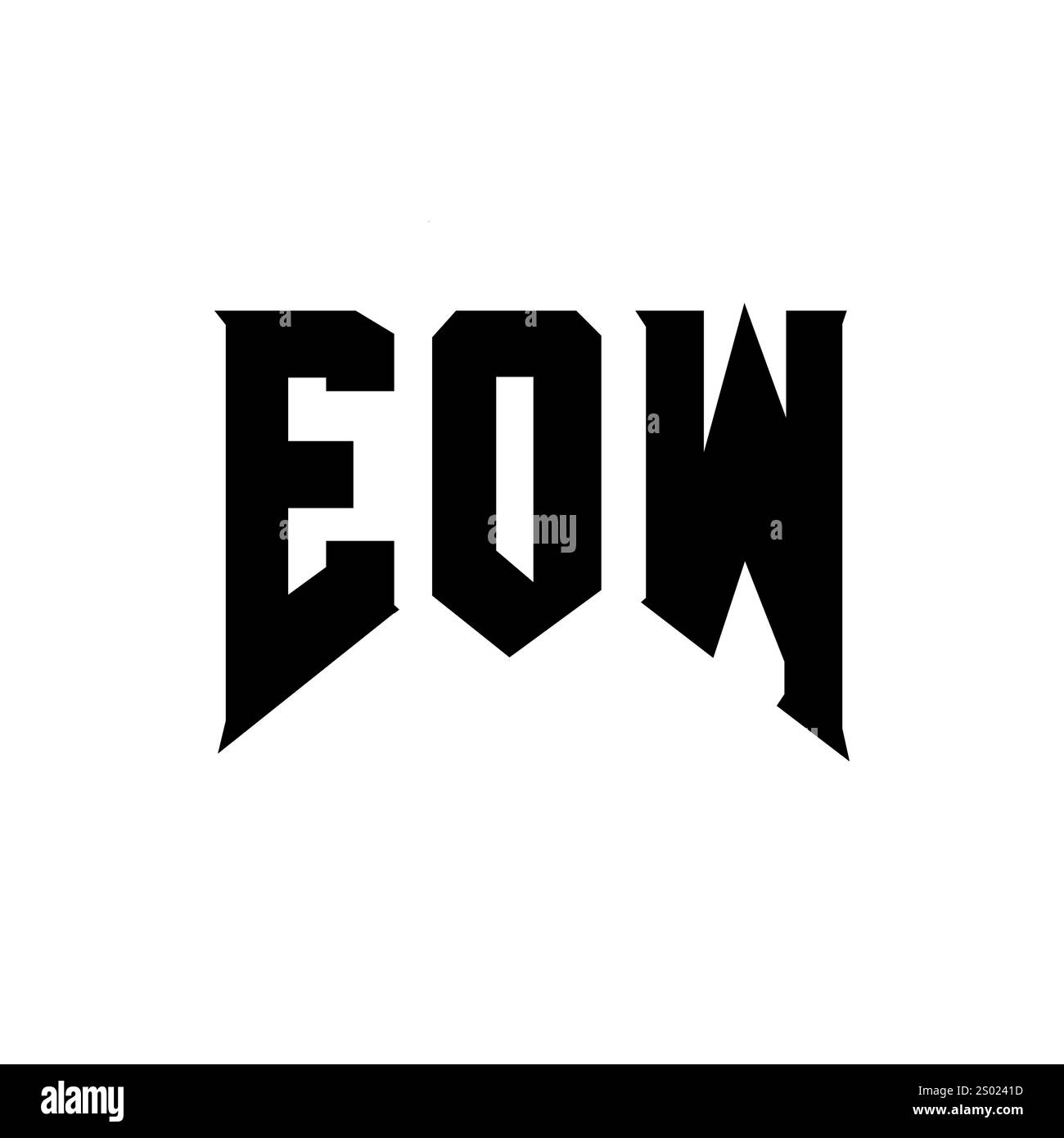 Eow logo design hi-res stock photography and images - Alamy