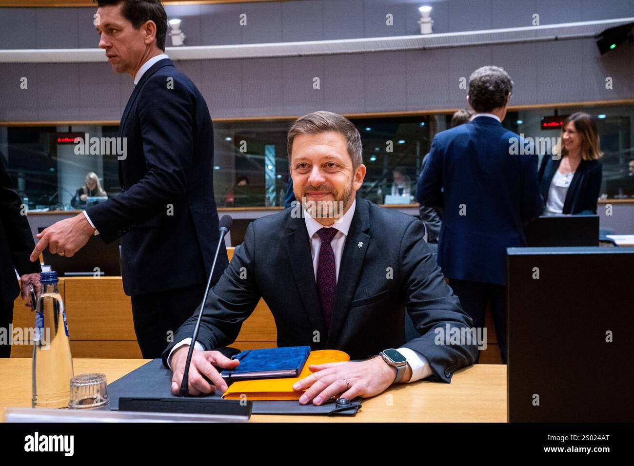 Vit RAKUSAN during the meeting of interior and justice ministers to ...