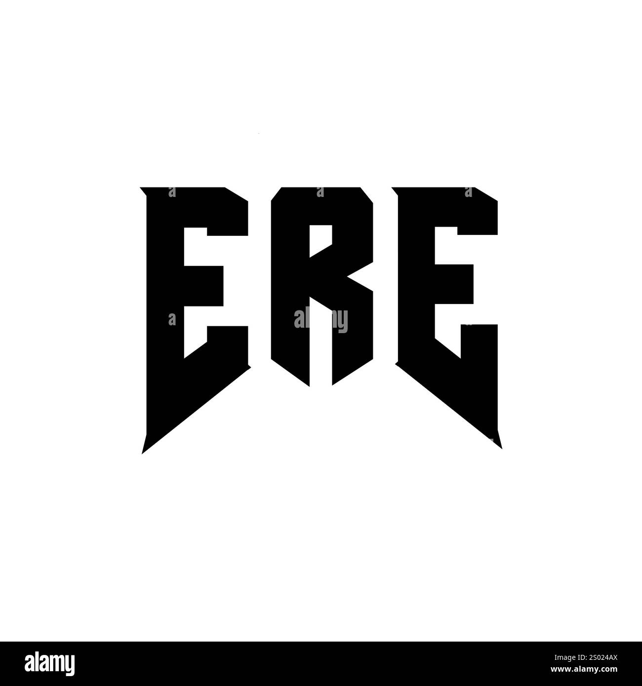 ERE letter logo design for technology company. ERE logo design black ...