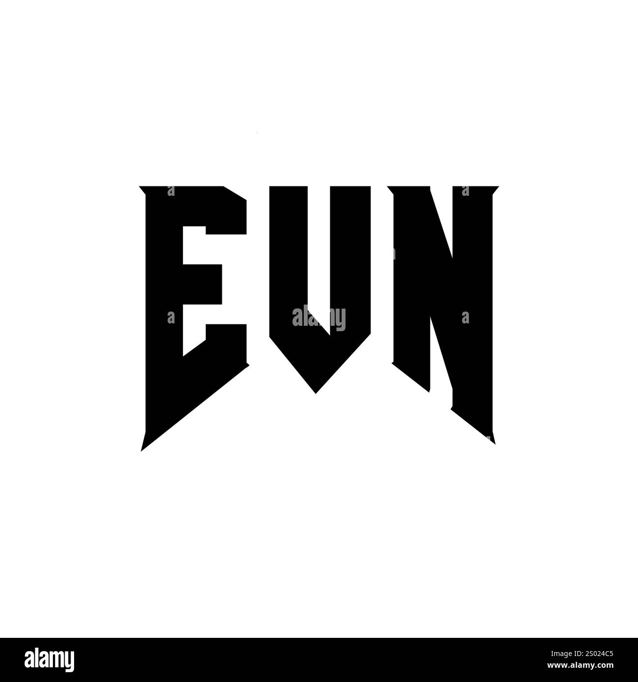 EVN letter logo design for technology company. EVN logo design black ...