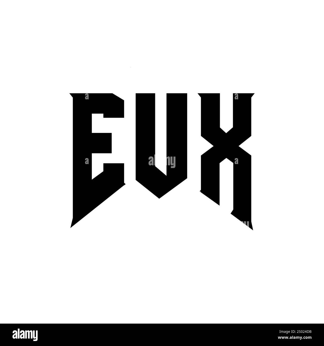 Eux logo design hi-res stock photography and images - Alamy