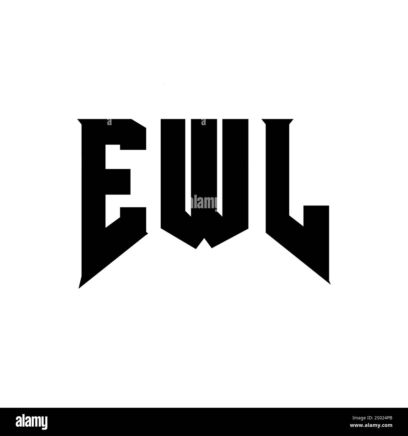 Ewl logo design hi-res stock photography and images - Alamy