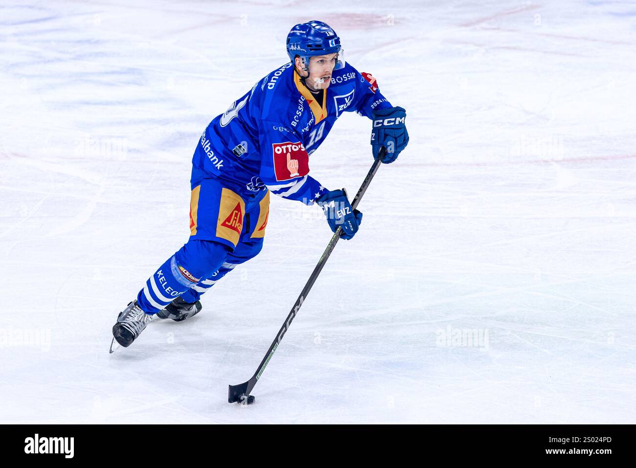 Niklas Hansson #19 (EV Zug) - 23.12.2024 - National League, Regular ...