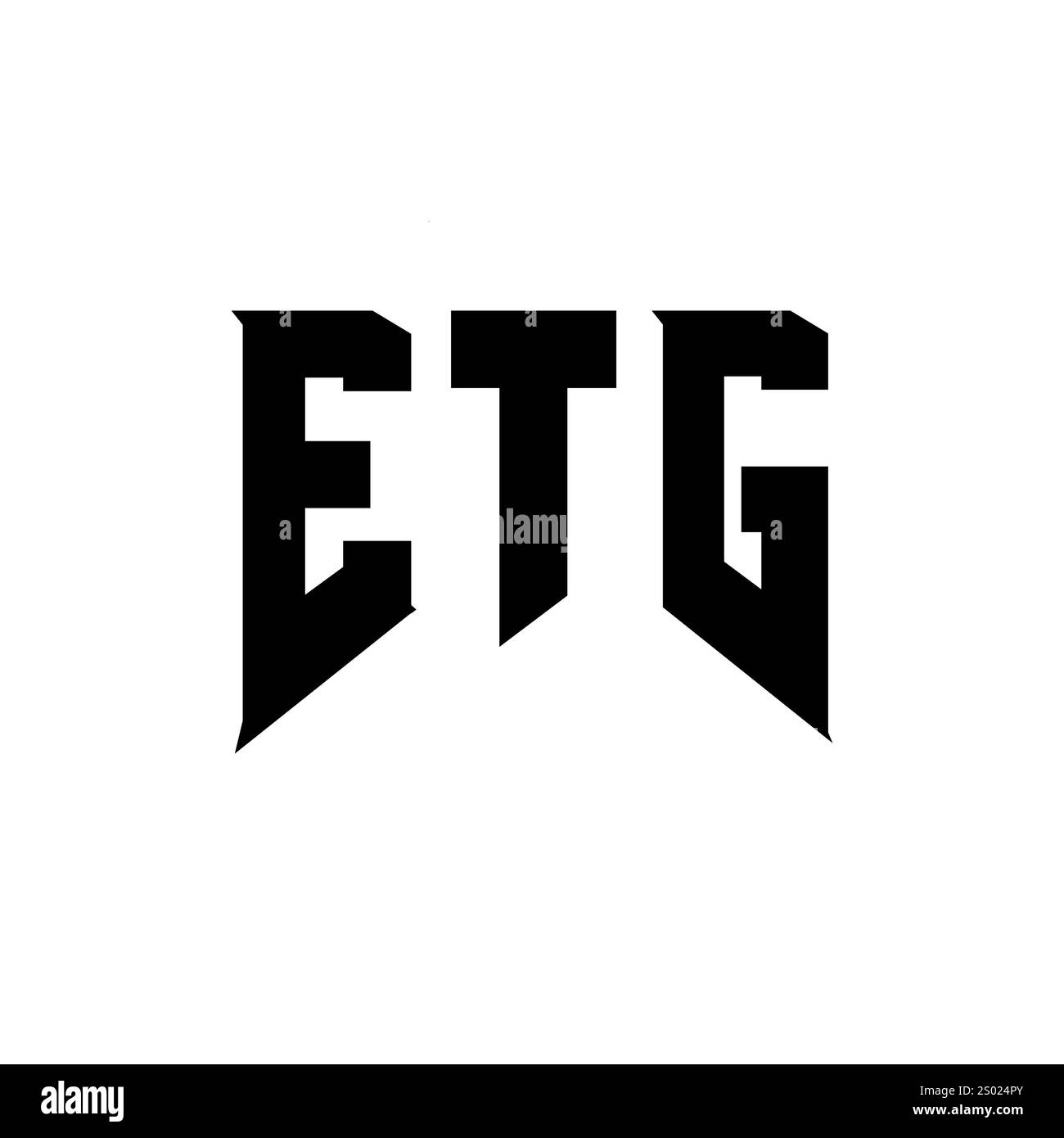 ETG letter logo design for technology company. ETG logo design black ...