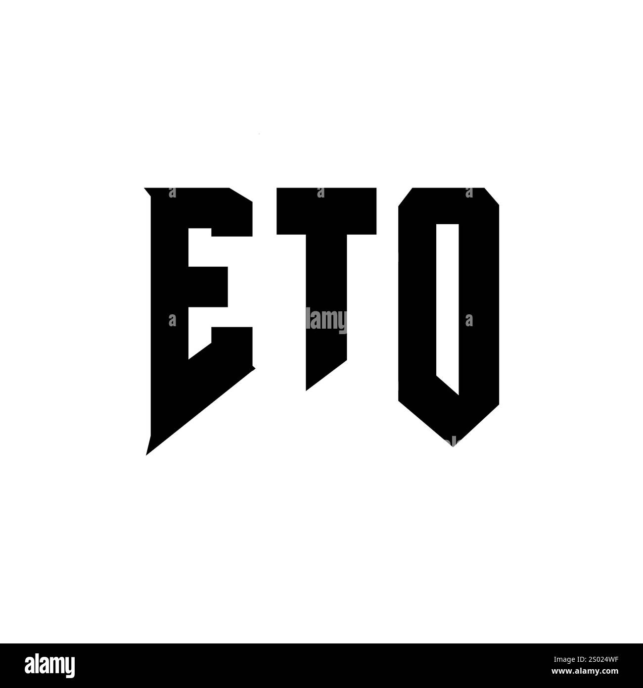 ETO letter logo design for technology company. ETO logo design black ...