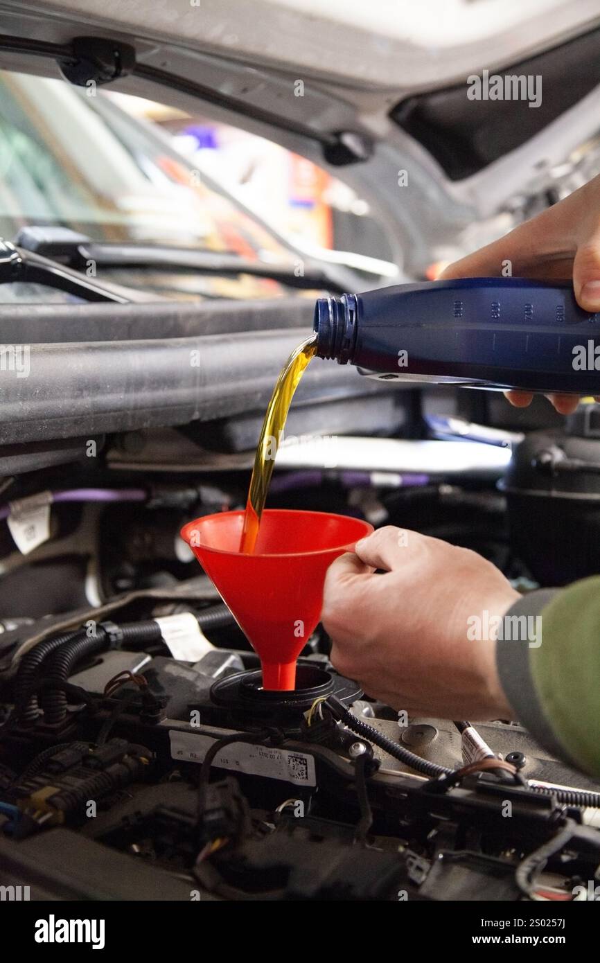 Mechanic is repairing hi-res stock photography and images - Alamy