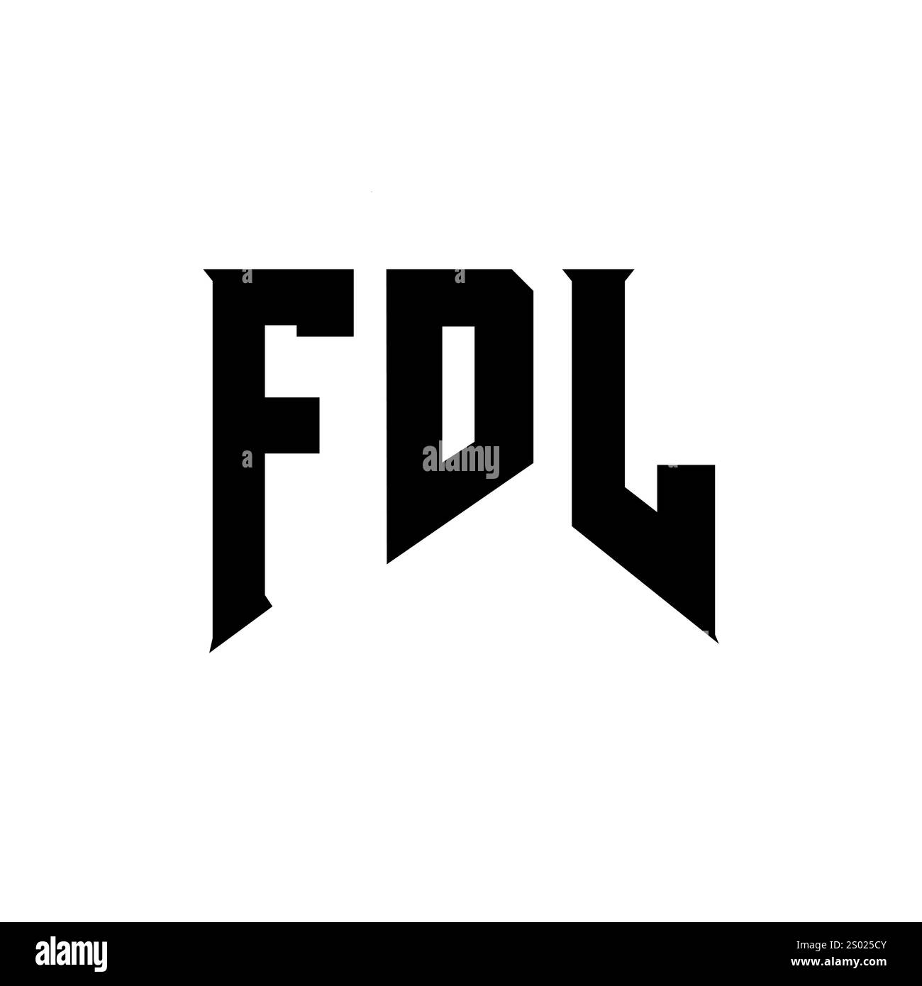 Fdl logo design hi-res stock photography and images - Alamy
