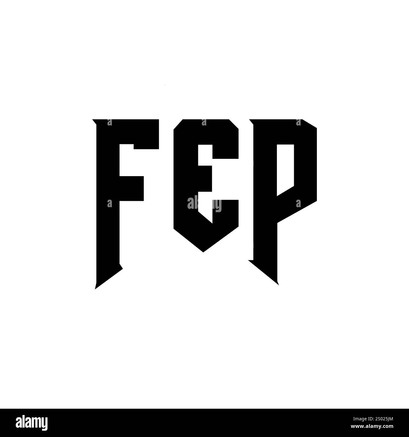 vFEP letter logo design for technology company. FEP logo design black ...