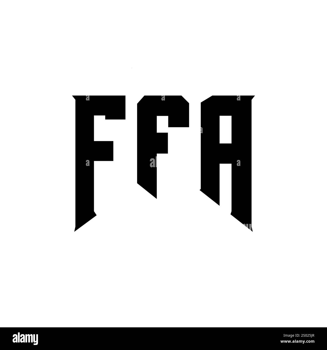 Ffa logo design hi-res stock photography and images - Alamy