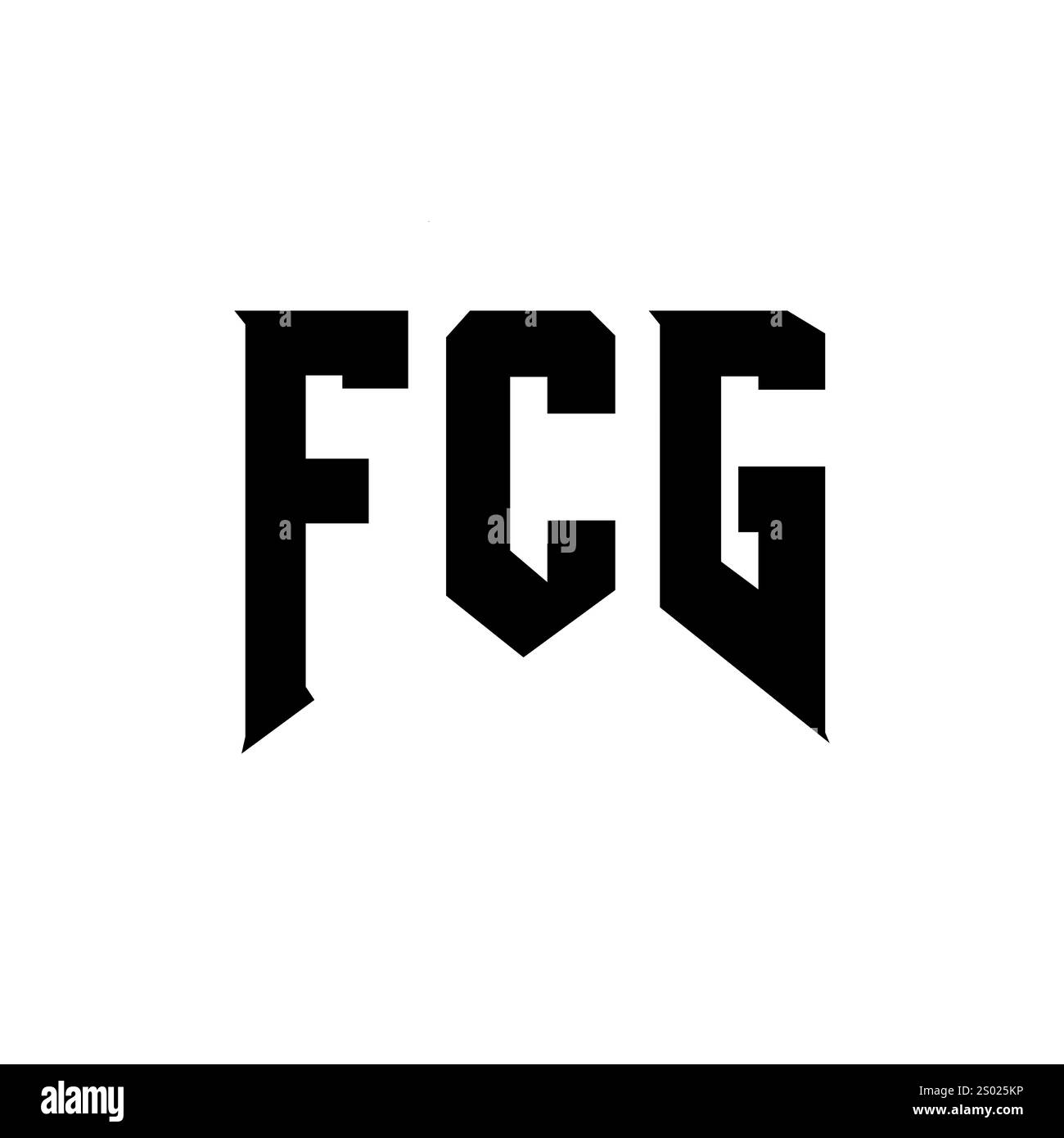 FCG letter logo design for technology company. FCG logo design black ...