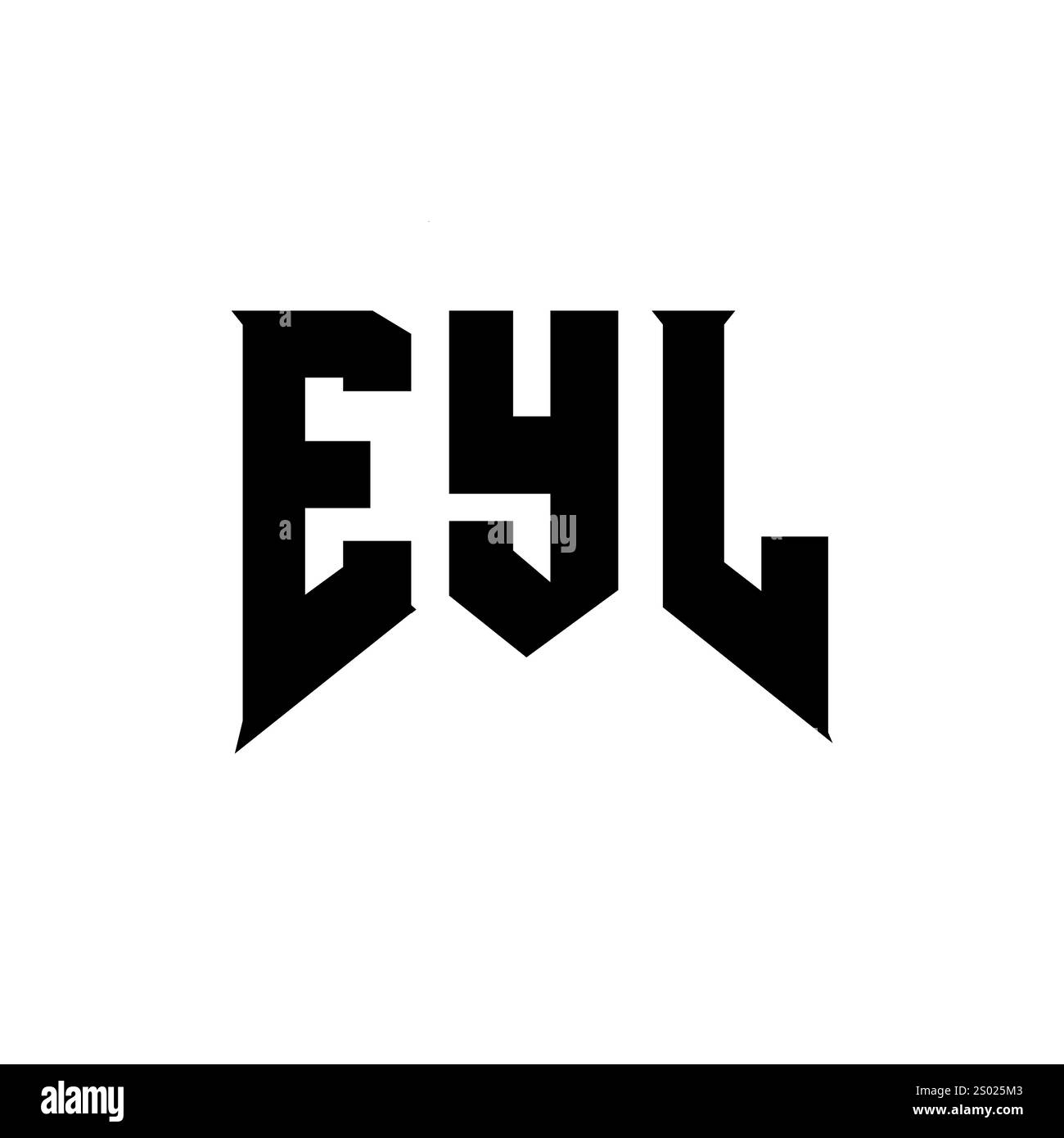 Eyl logo design hi-res stock photography and images - Alamy
