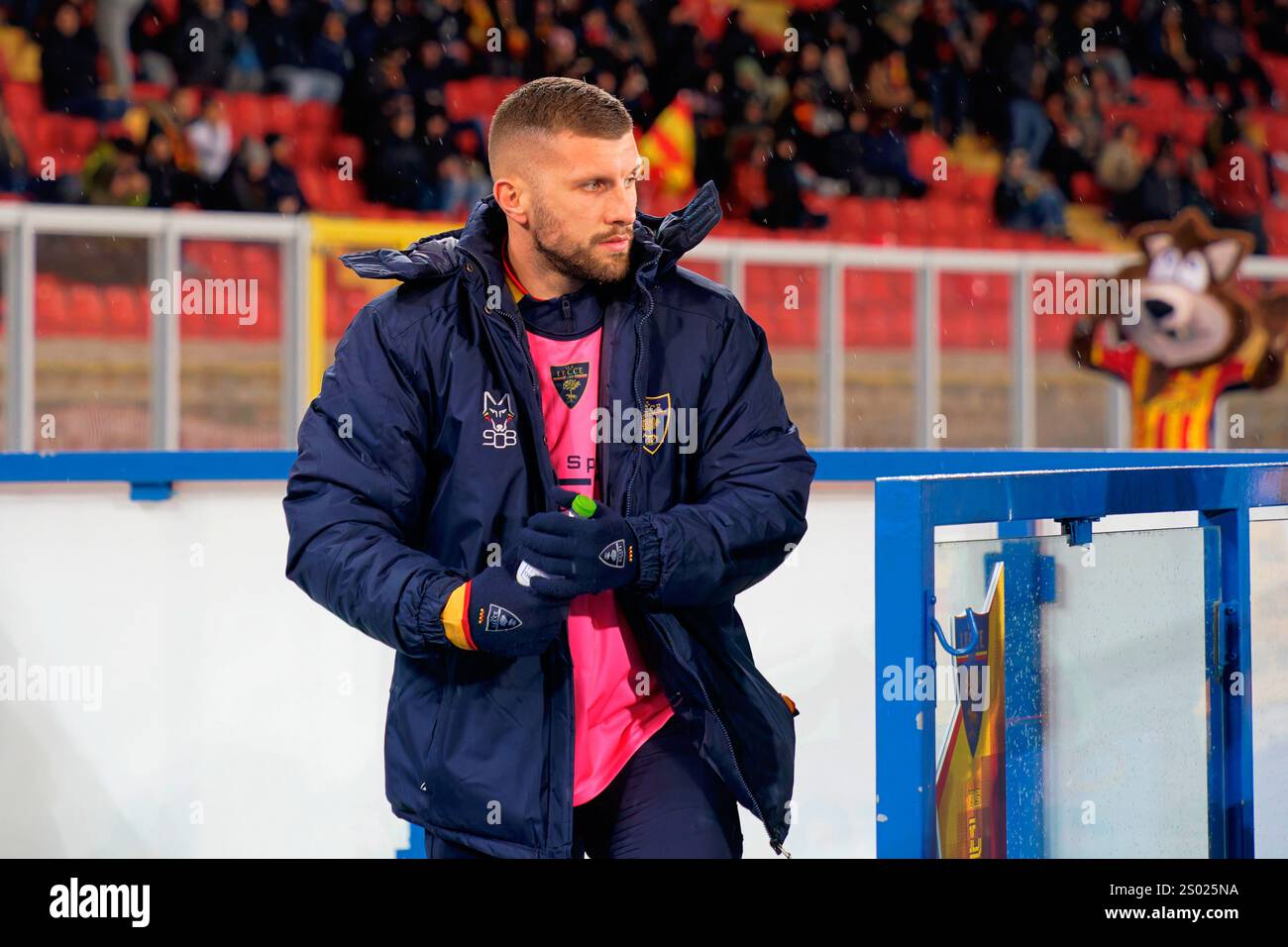Lecce, Italy. 21st Dec, 2024. Ante Rebic of US Lecce during US Lecce vs ...