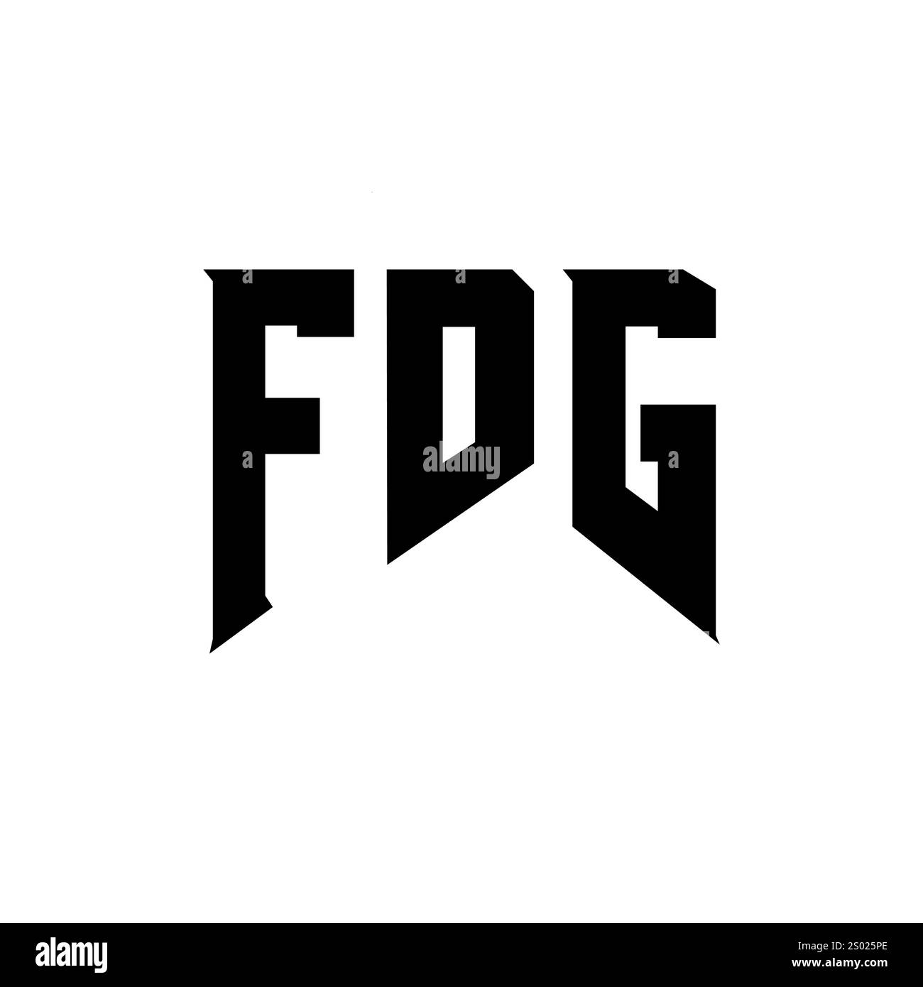 Fdg logo design hi-res stock photography and images - Alamy