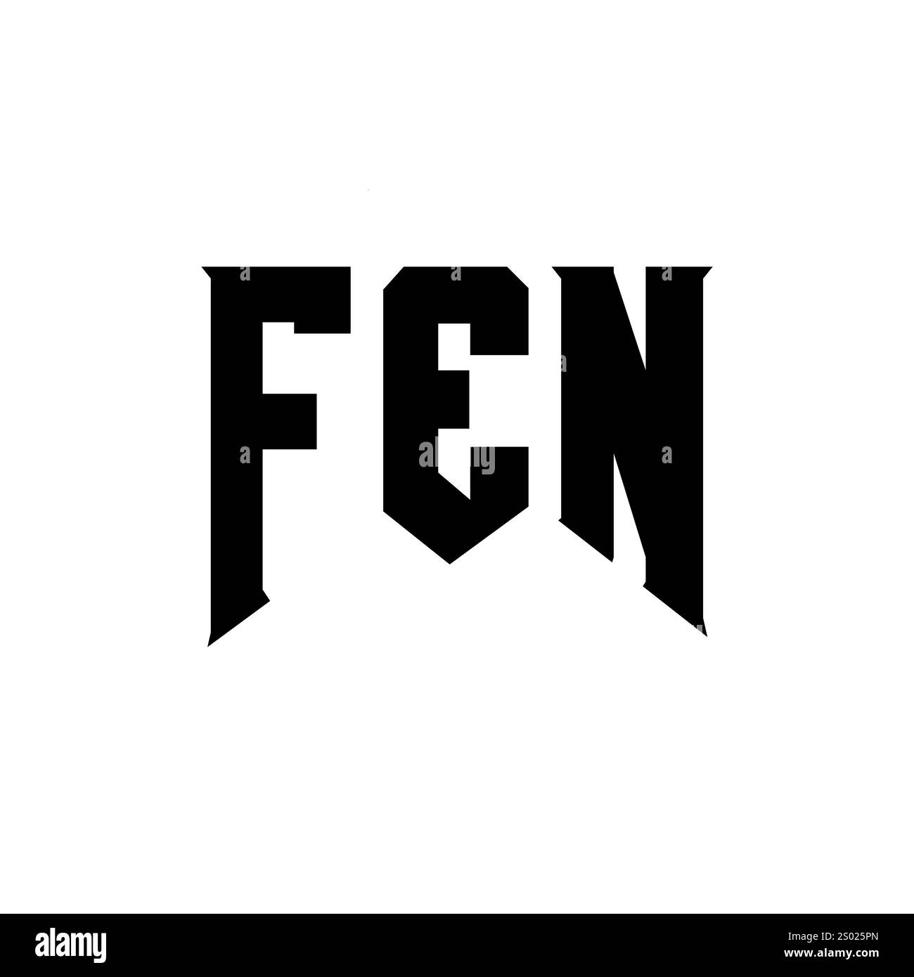 Fen logo design Stock Vector Images - Alamy