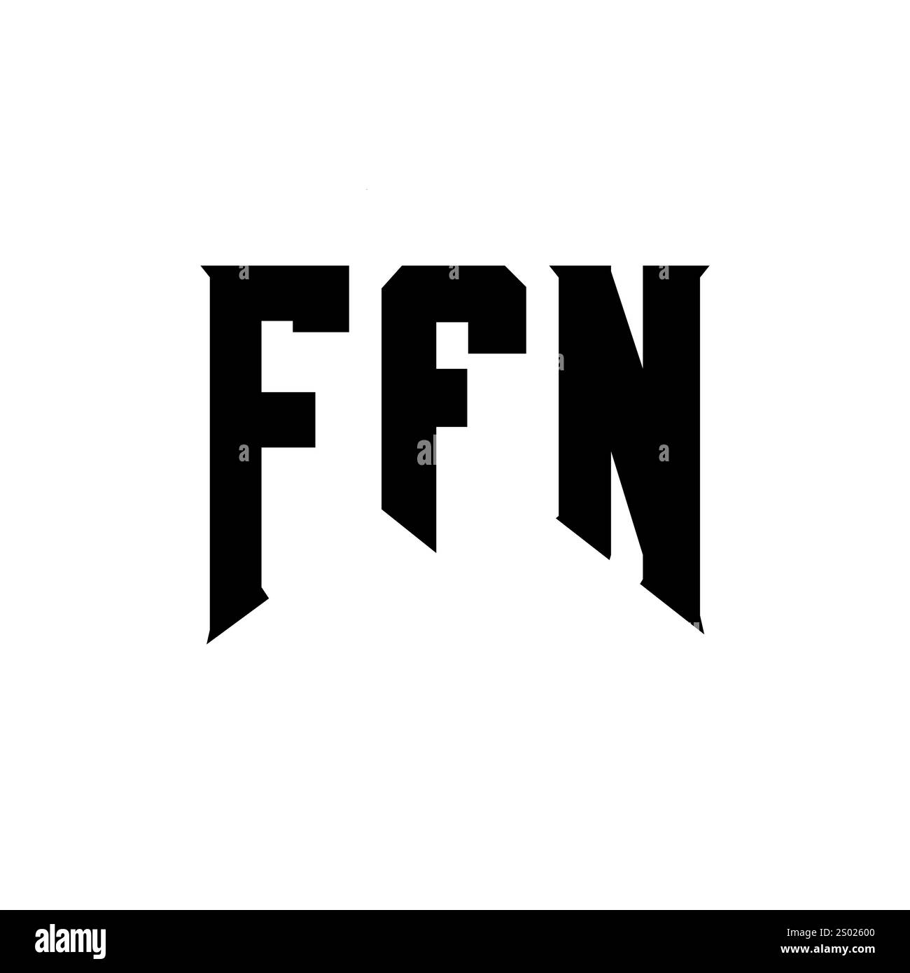 Ffn logo design hi-res stock photography and images - Alamy